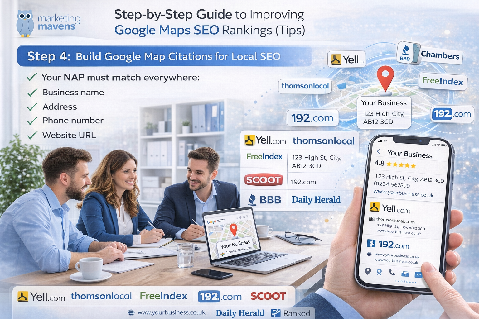 Step-by-Step Guide to Improving Google Maps SEO Rankings (Local Tips ...